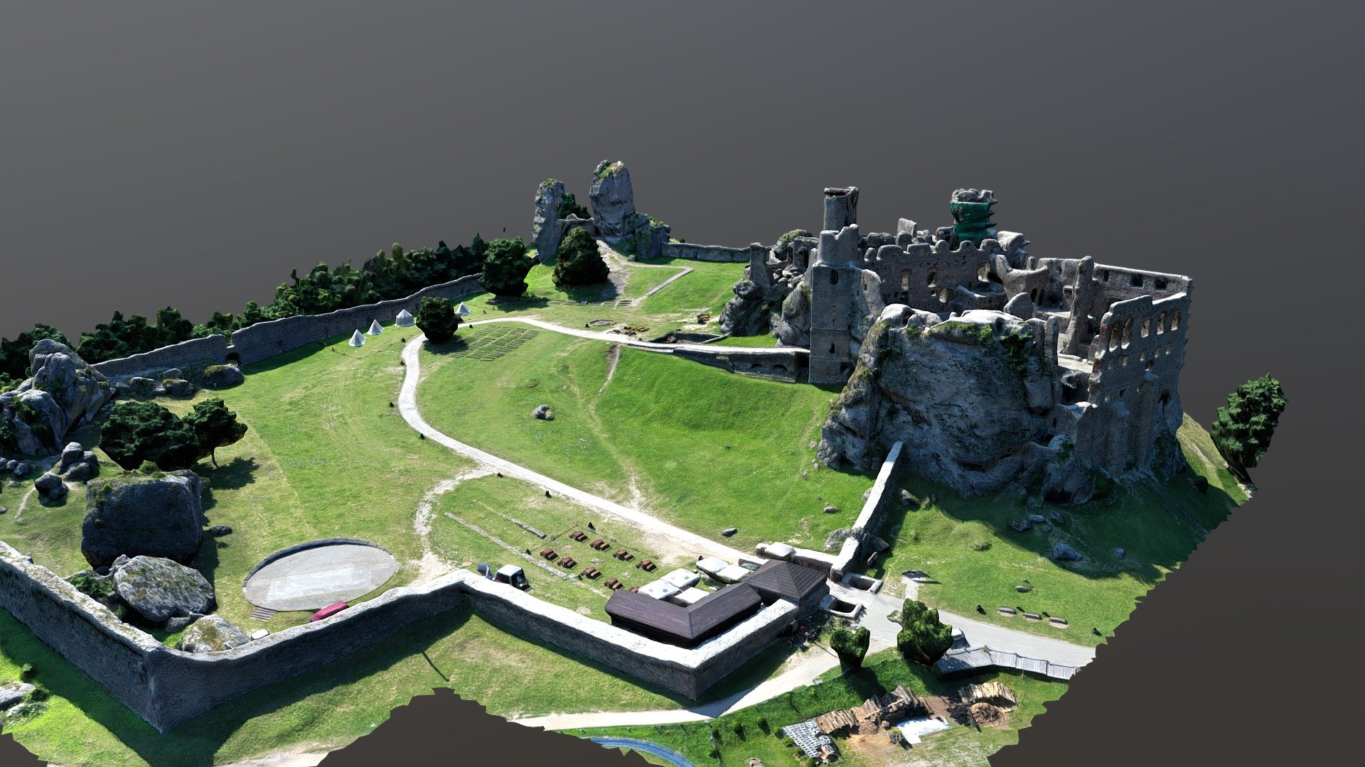 Zamek Temp1 S.Słomowski - Download Free 3D model by Robert Szymaniuk ...