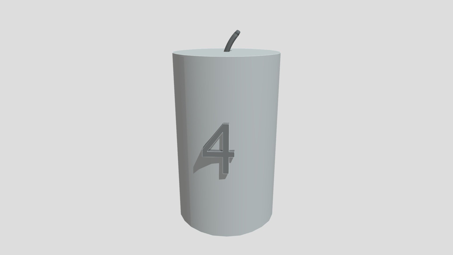 candle 4 went out - Download Free 3D model by CarolineNing [b5f82f1 ...
