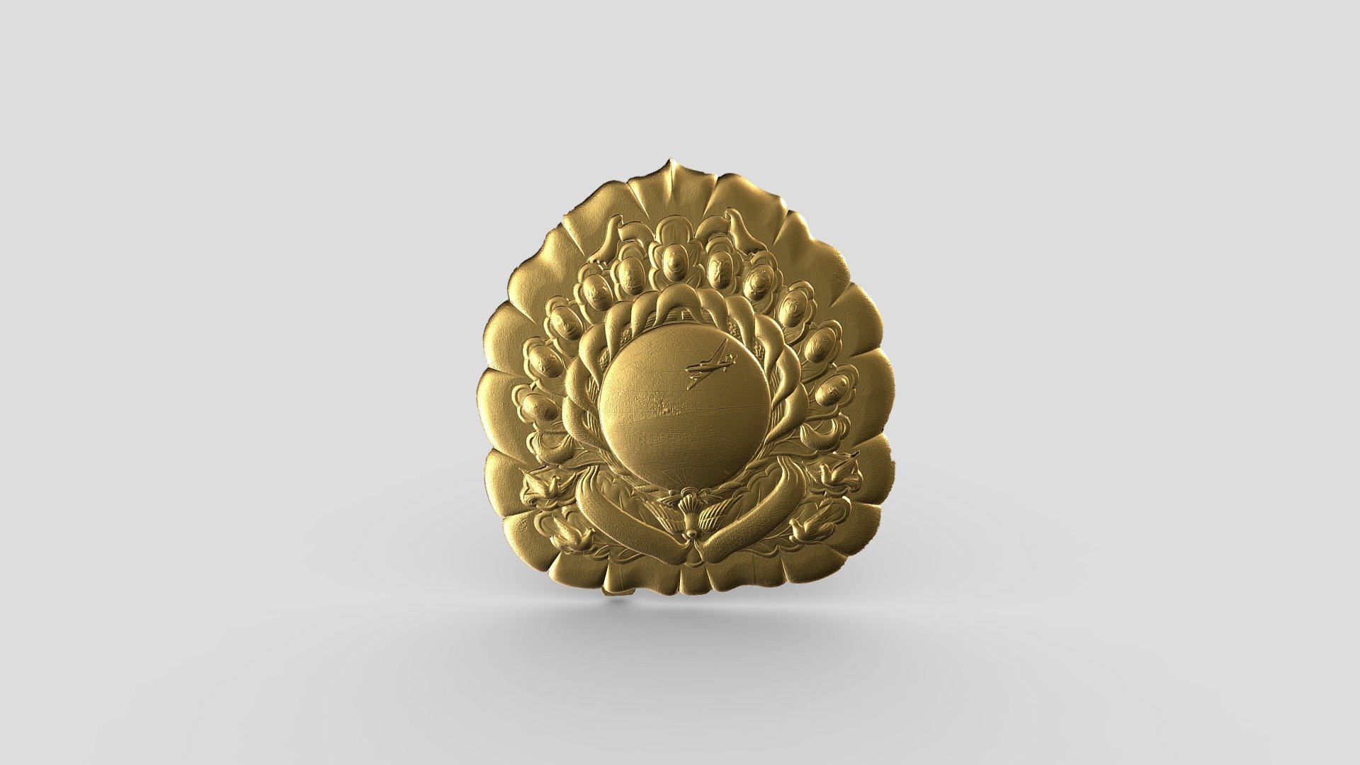 Badge - 3D model by Diana Liu (@Diana123456) [b5f8700] - Sketchfab