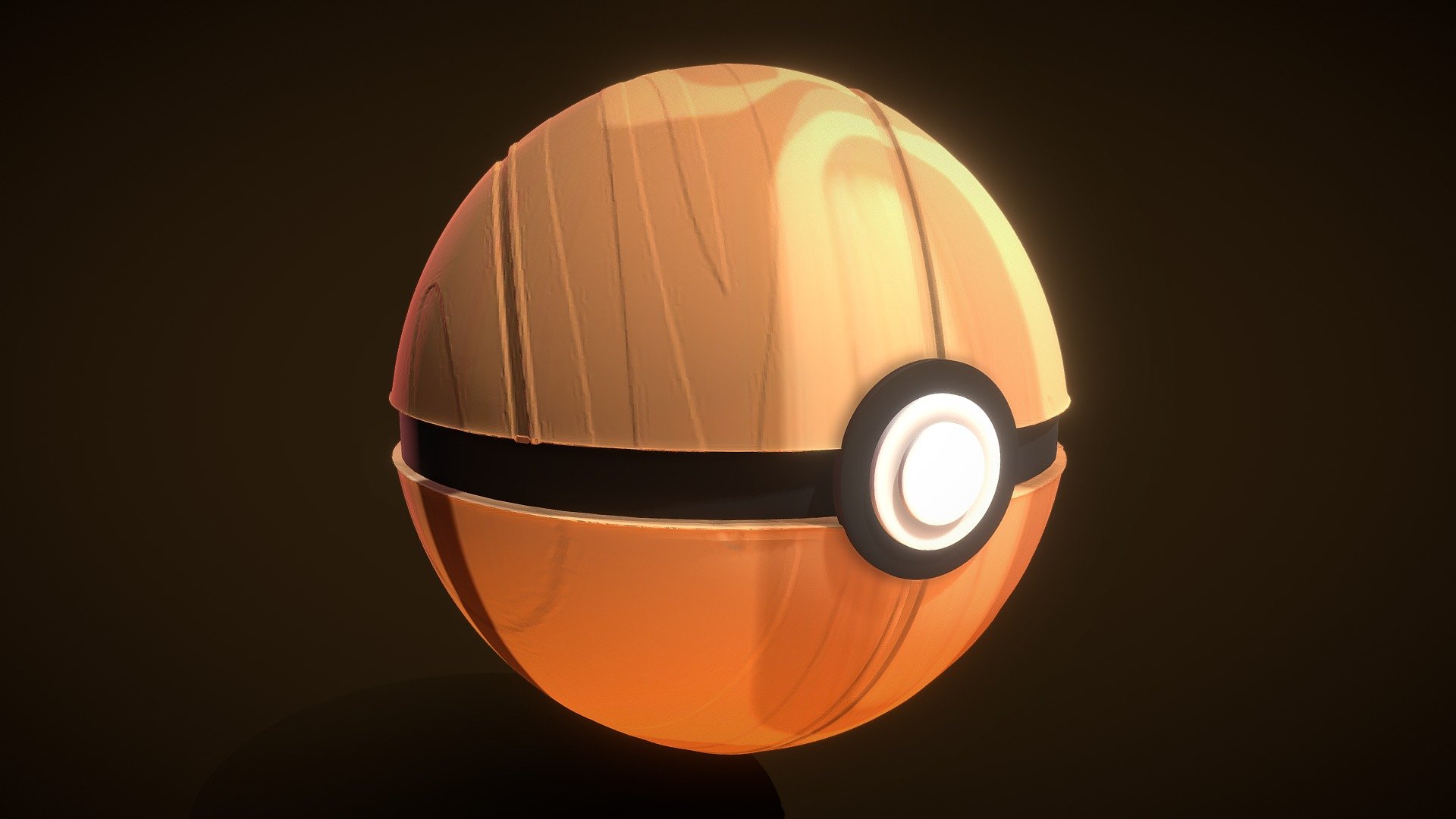 Wooden Pokeball v2 - Buy Royalty Free 3D model by Gabriel Diego ...