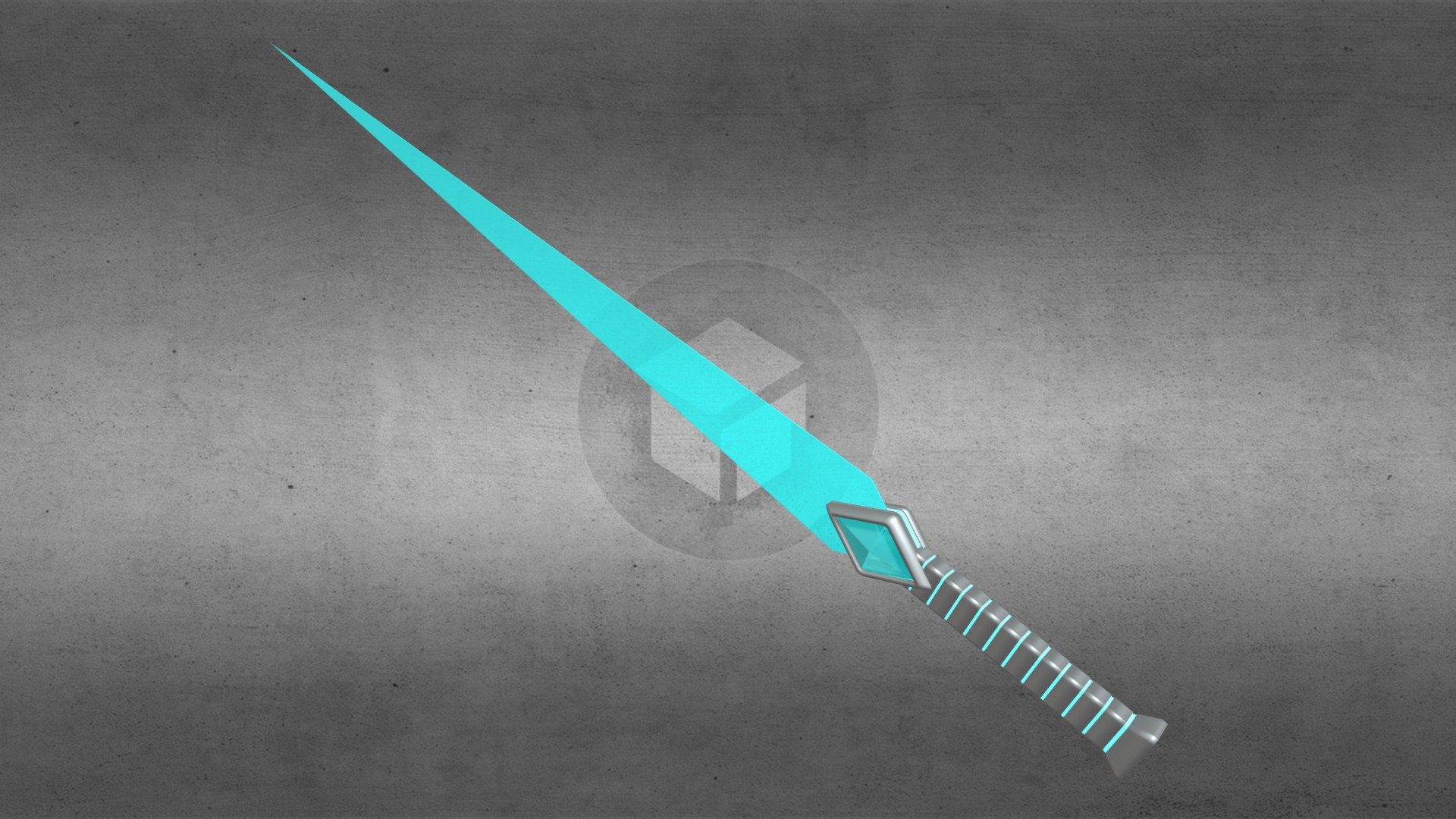 Sci-fi Diamond Blade Sword Model B-2 - 3D model by NinJOke [b5fa10f ...