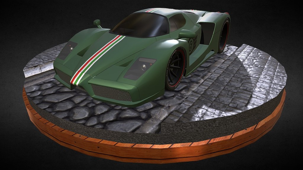 MLP Ferrari Enzo - 3D model by jdaniel_92 (@jdaniel_gz) [b5fd74f ...
