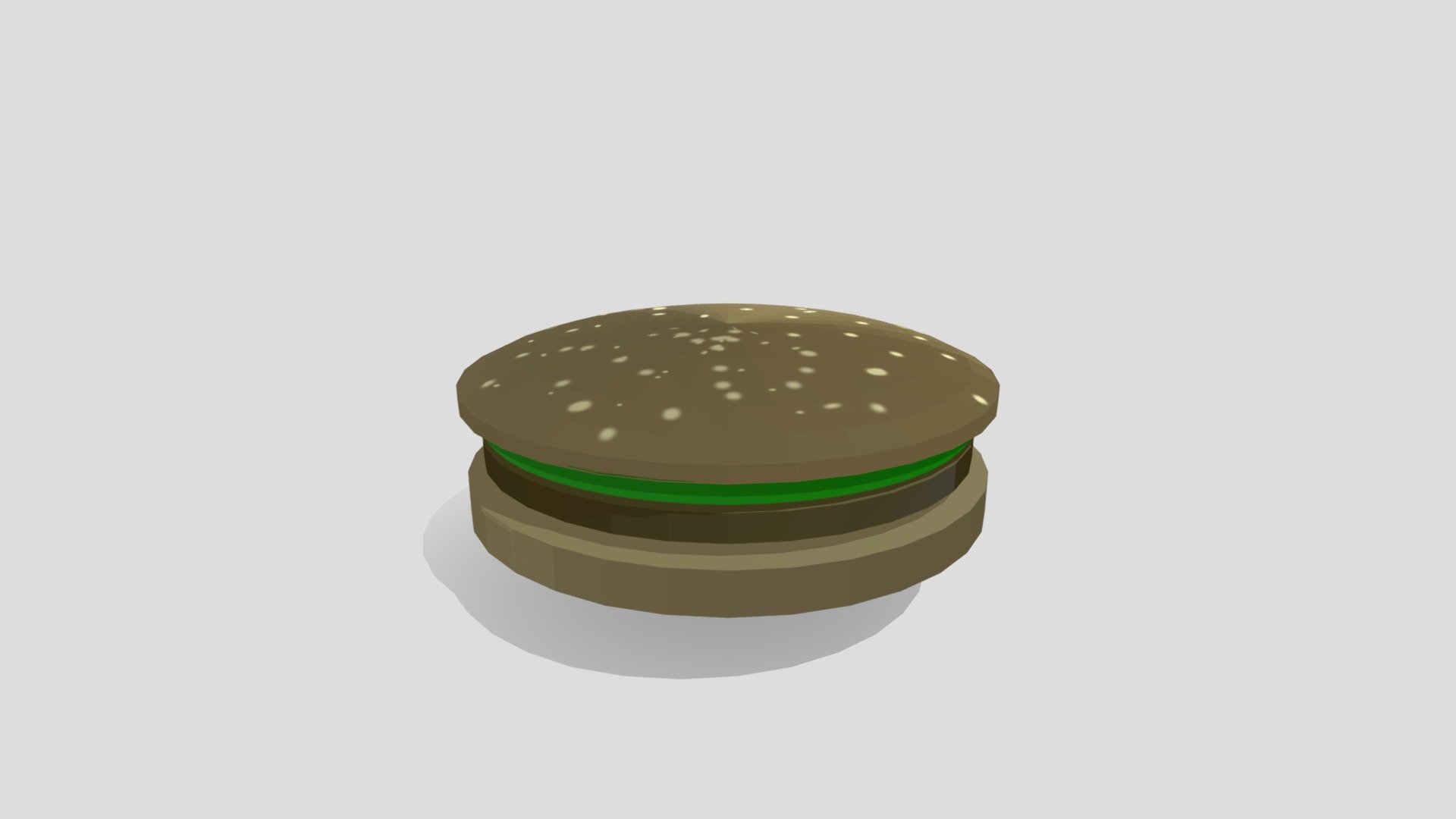 low poly hamburger - Download Free 3D model by Da Cating (@moony4308 ...