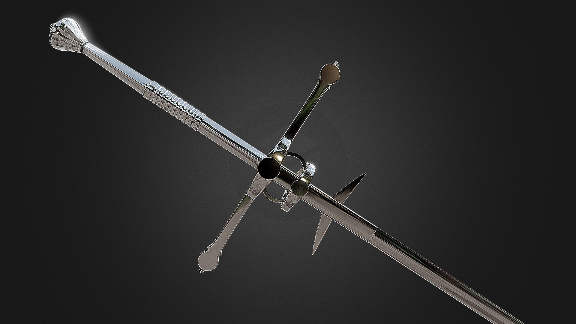 Sword 192 Zweihander - 3D model by the Georgeous (@thegeorgeous ...