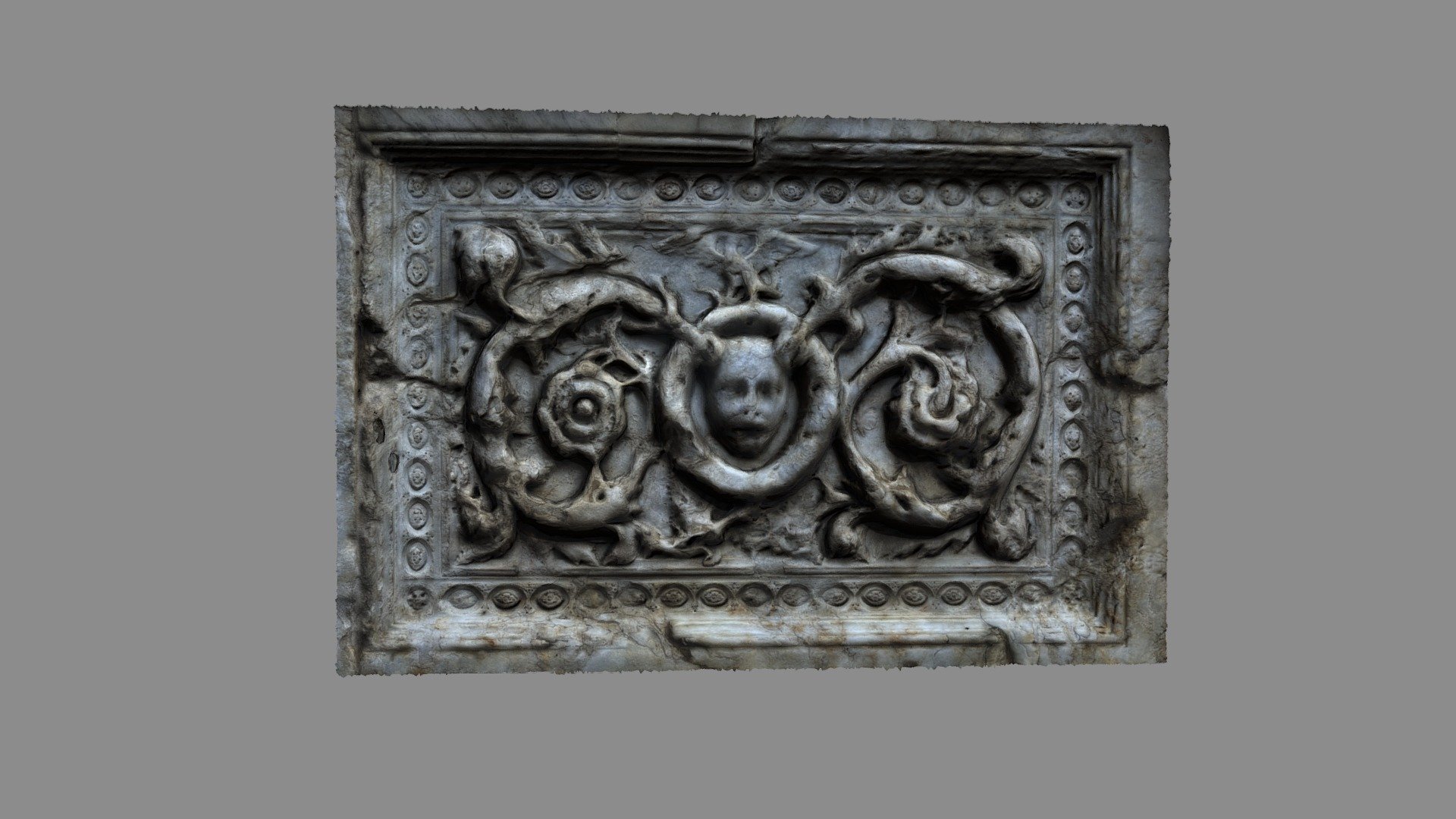Bassorilievo della cappella in Piazza del campo - 3D model by ...