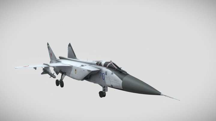 Mig-31 3D models - Sketchfab