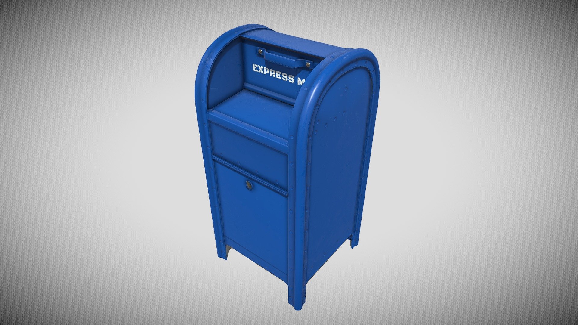Street mailbox | Game-ready - Buy Royalty Free 3D model by Gest.lt ...