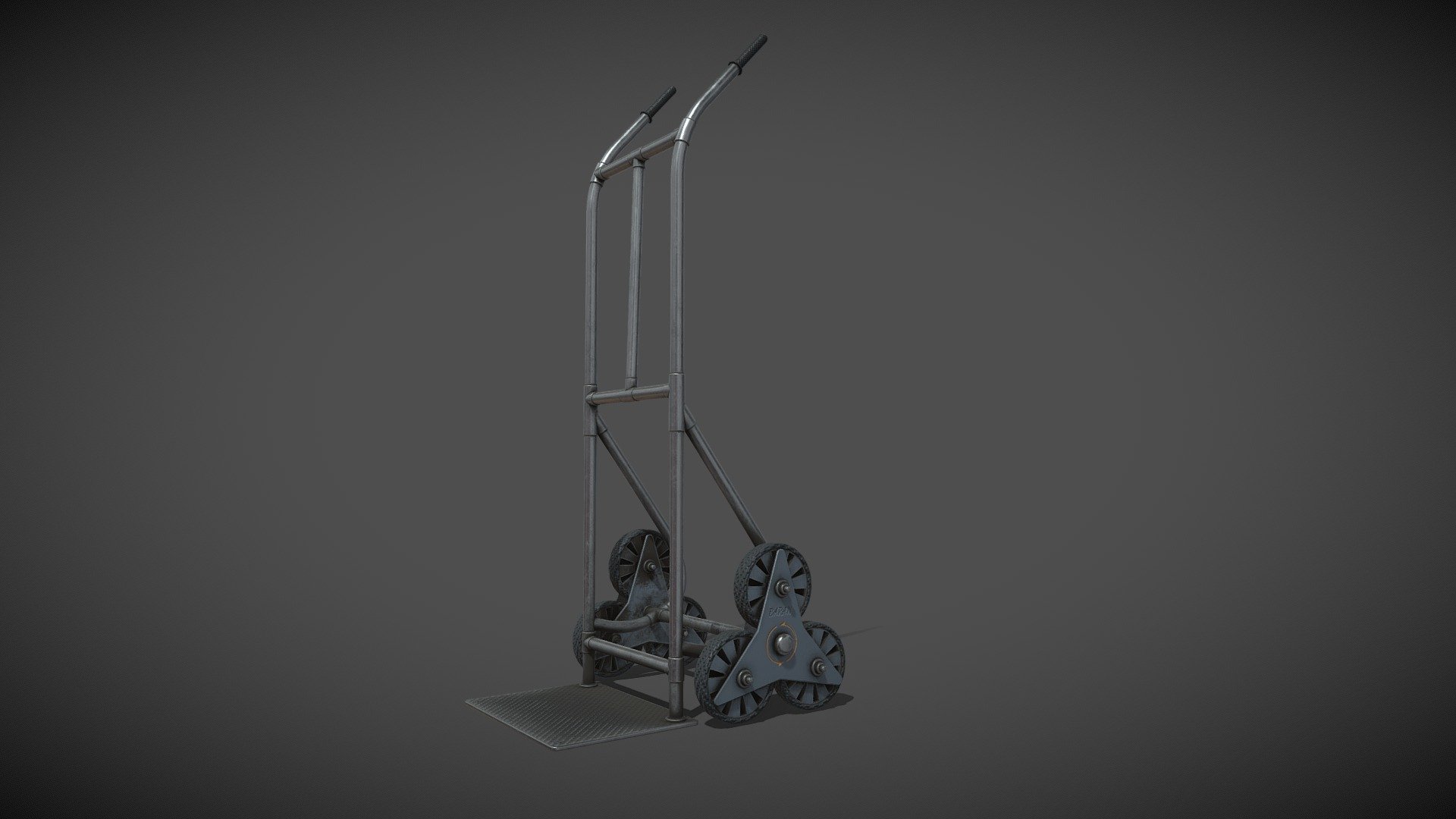 Hand Truck - 7MB - Download Free 3D model by Mehdi Shahsavan (@ahmagh2e ...