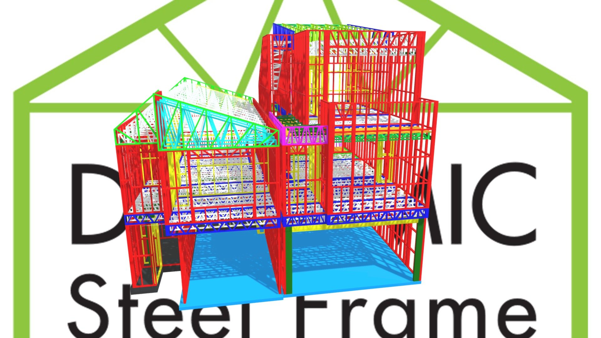 A & B - 3D model by Dynamic Steel Frame (@DynamicSteelFrame-Detailing ...