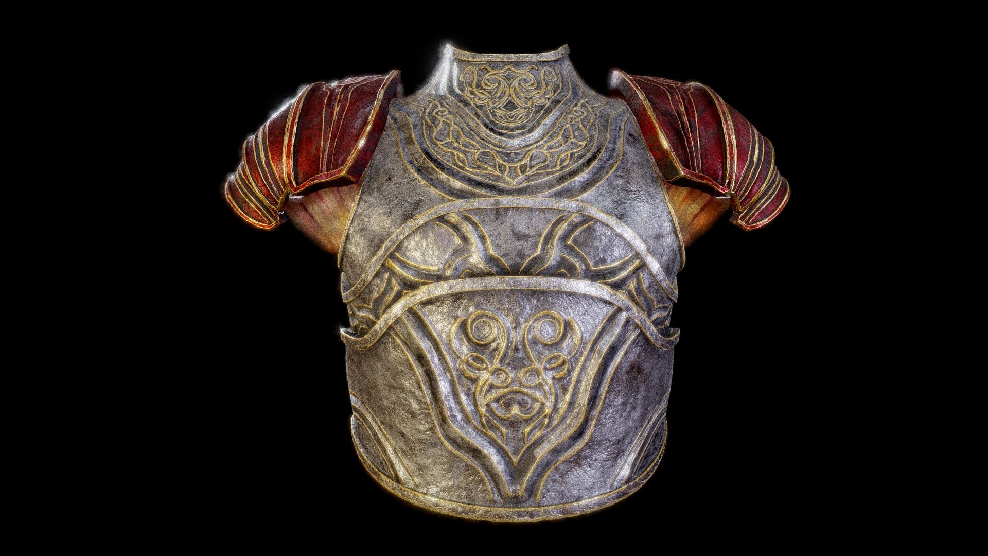 Free Male Game Armor - 5 - Game Ready - Download Free 3D model by Kaan ...
