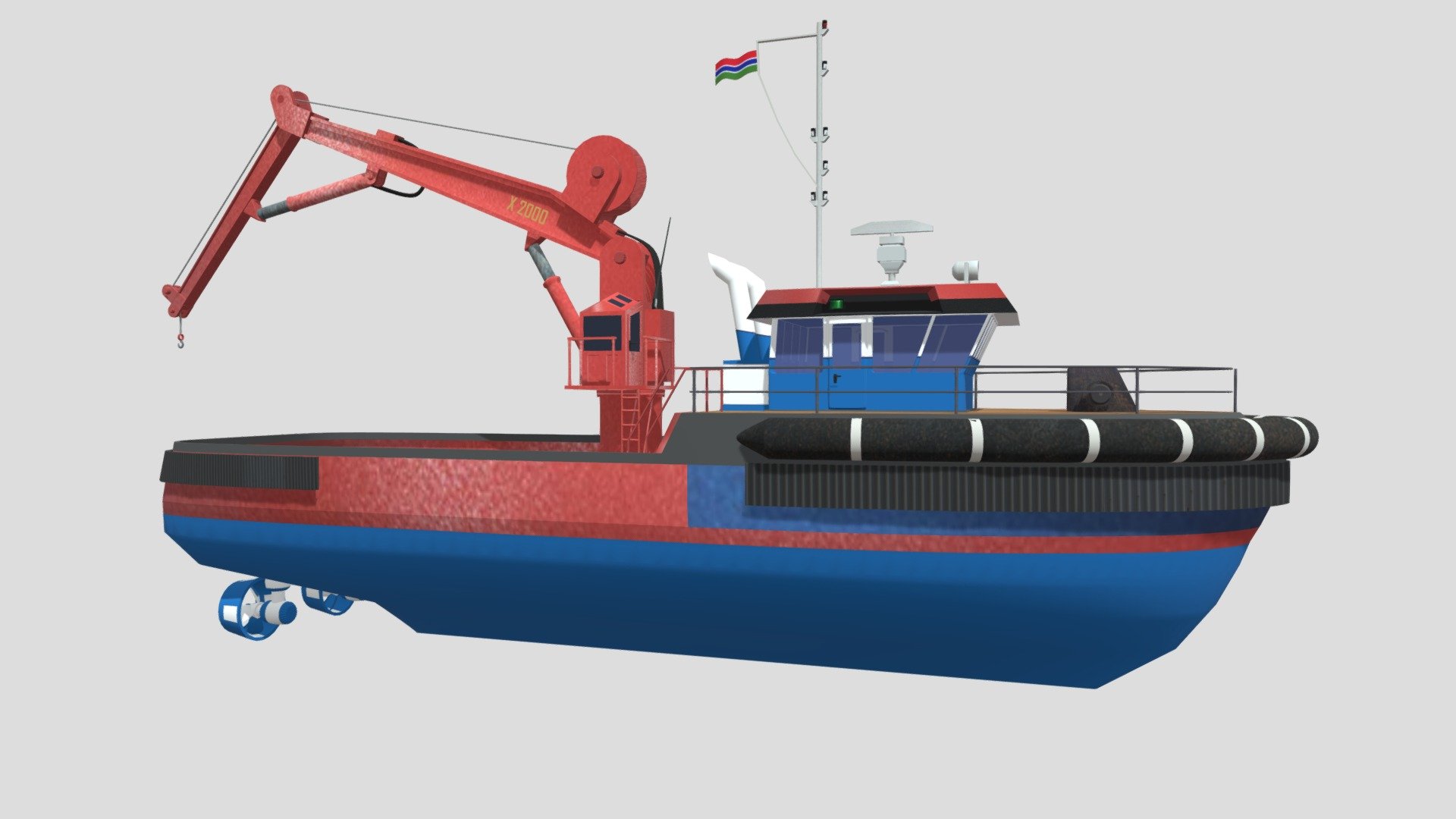 Work Ship II - Download Free 3D model by gogiart (@agt14032013 ...
