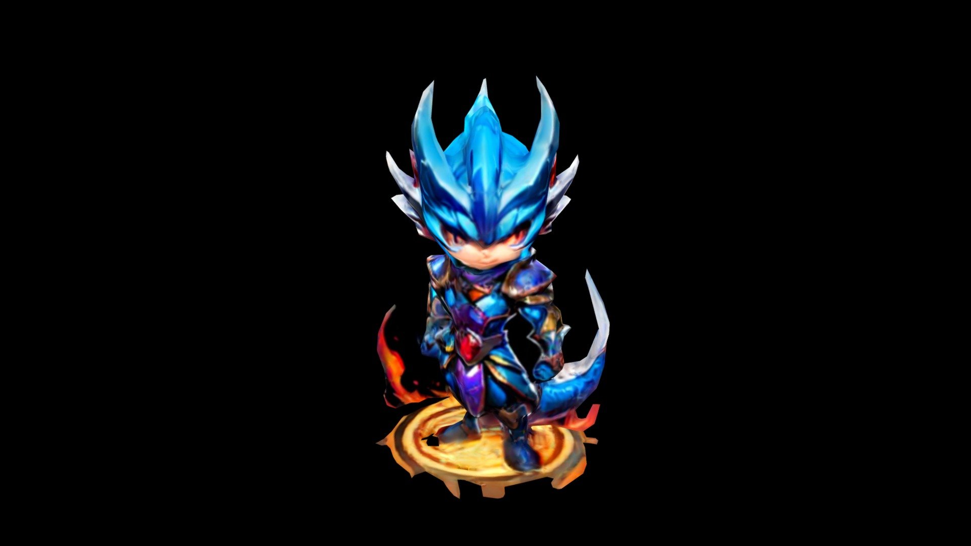 Hero Name Vyrus the Scaly One - Download Free 3D model by klrxyz ...