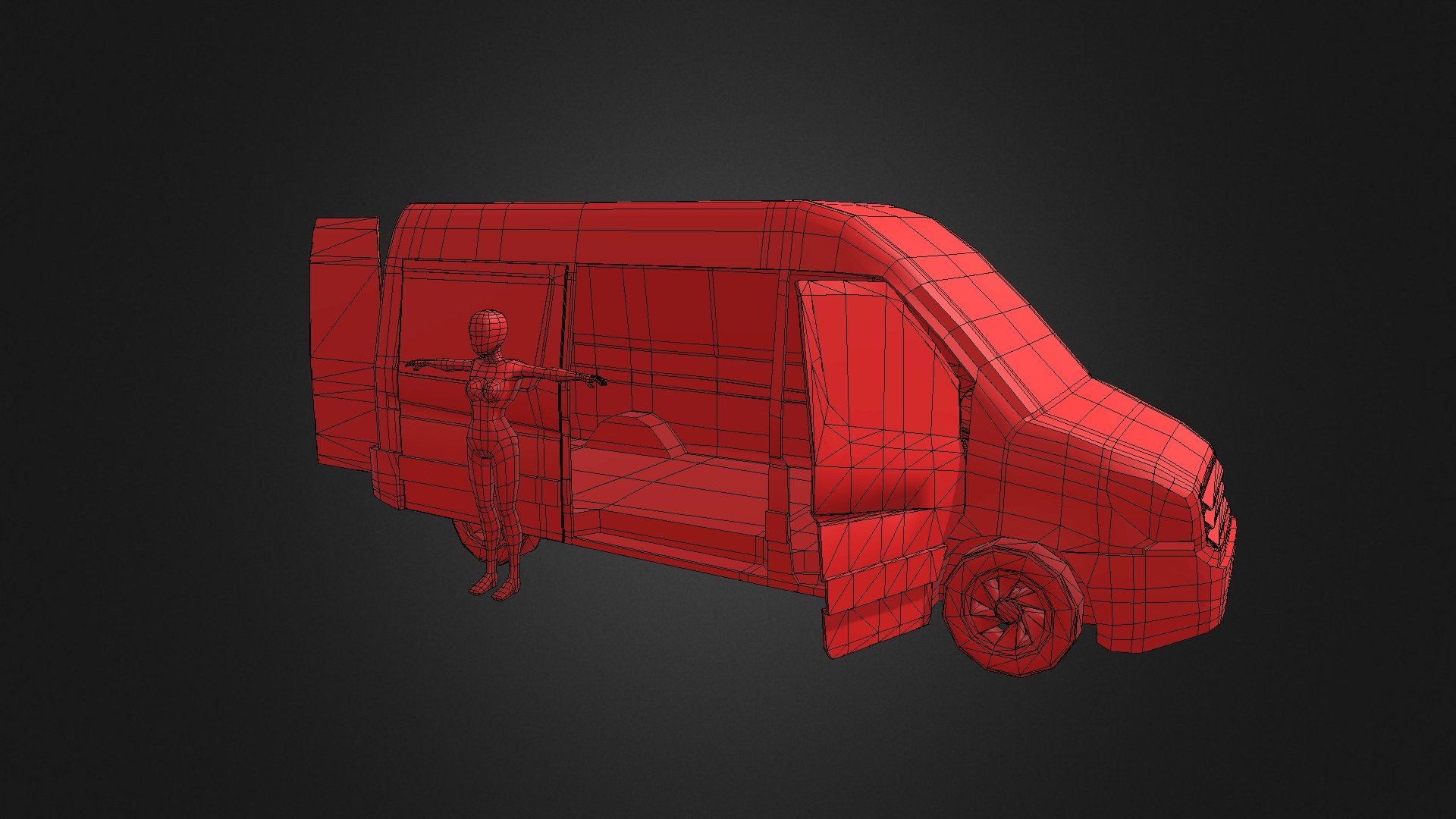 Mercedes Sprinter - 3D model by JorgeLi [b606c70] - Sketchfab
