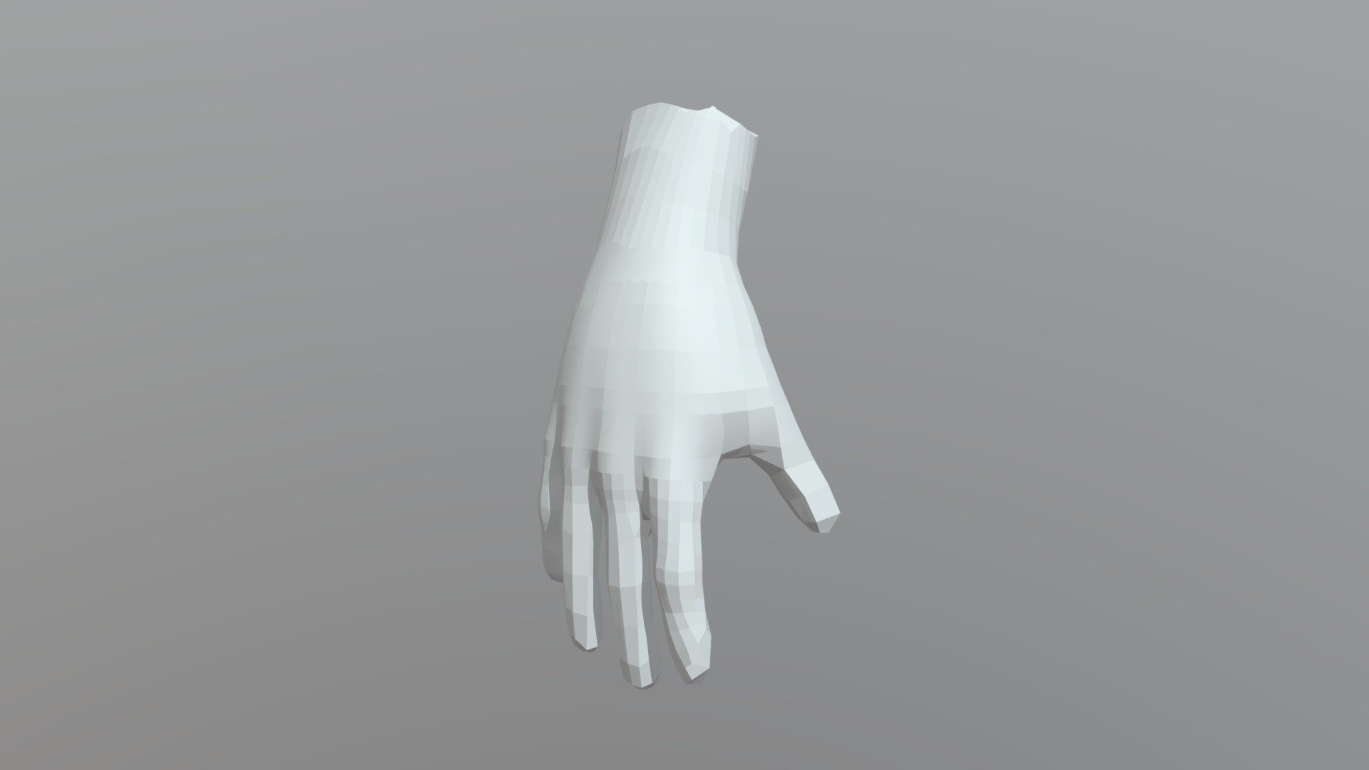 Retopology Hand - 3D model by send [b607035] - Sketchfab
