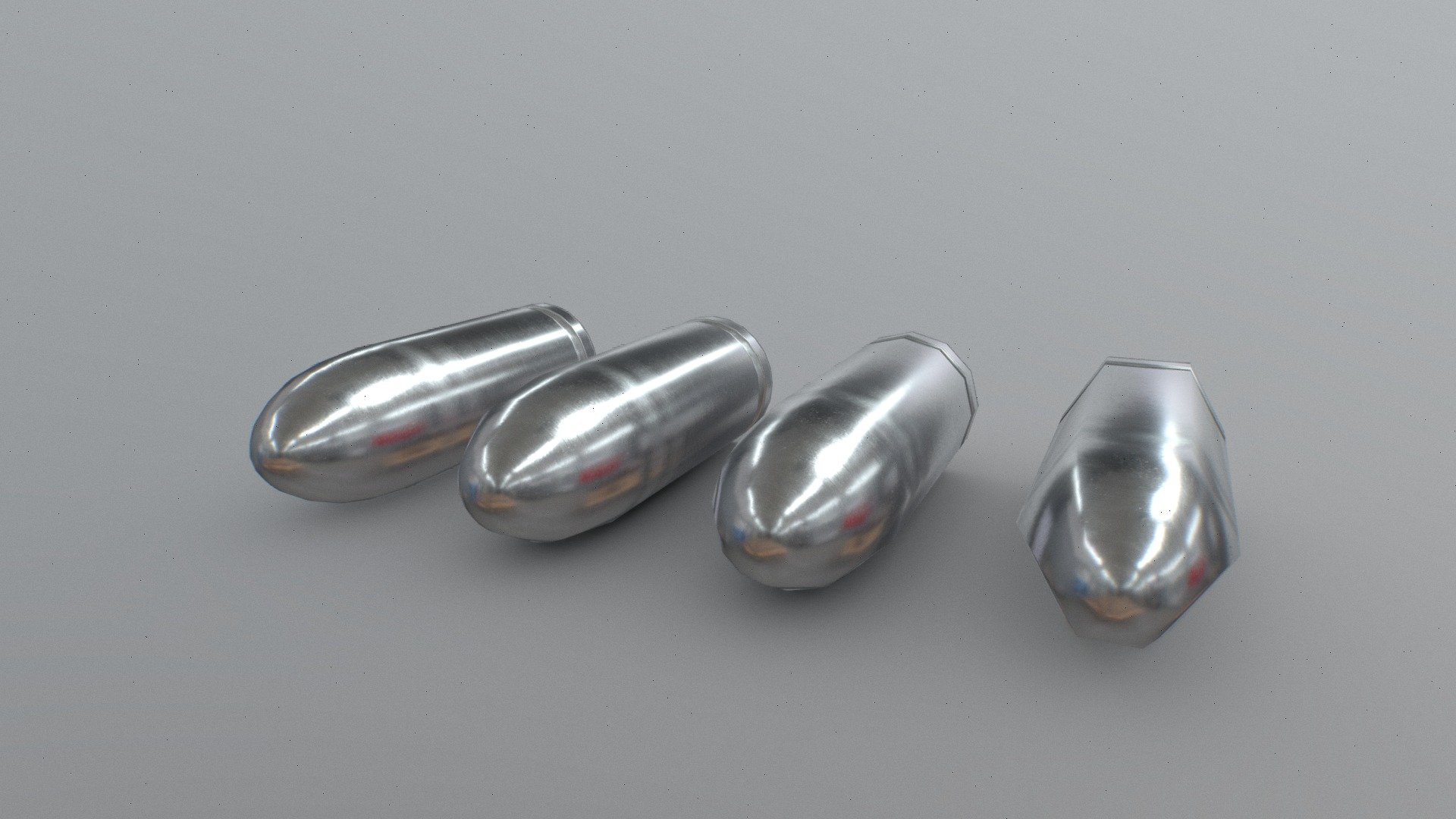 13mm Gyrojet Bullet - Buy Royalty Free 3D model by ChickenHatMan ...