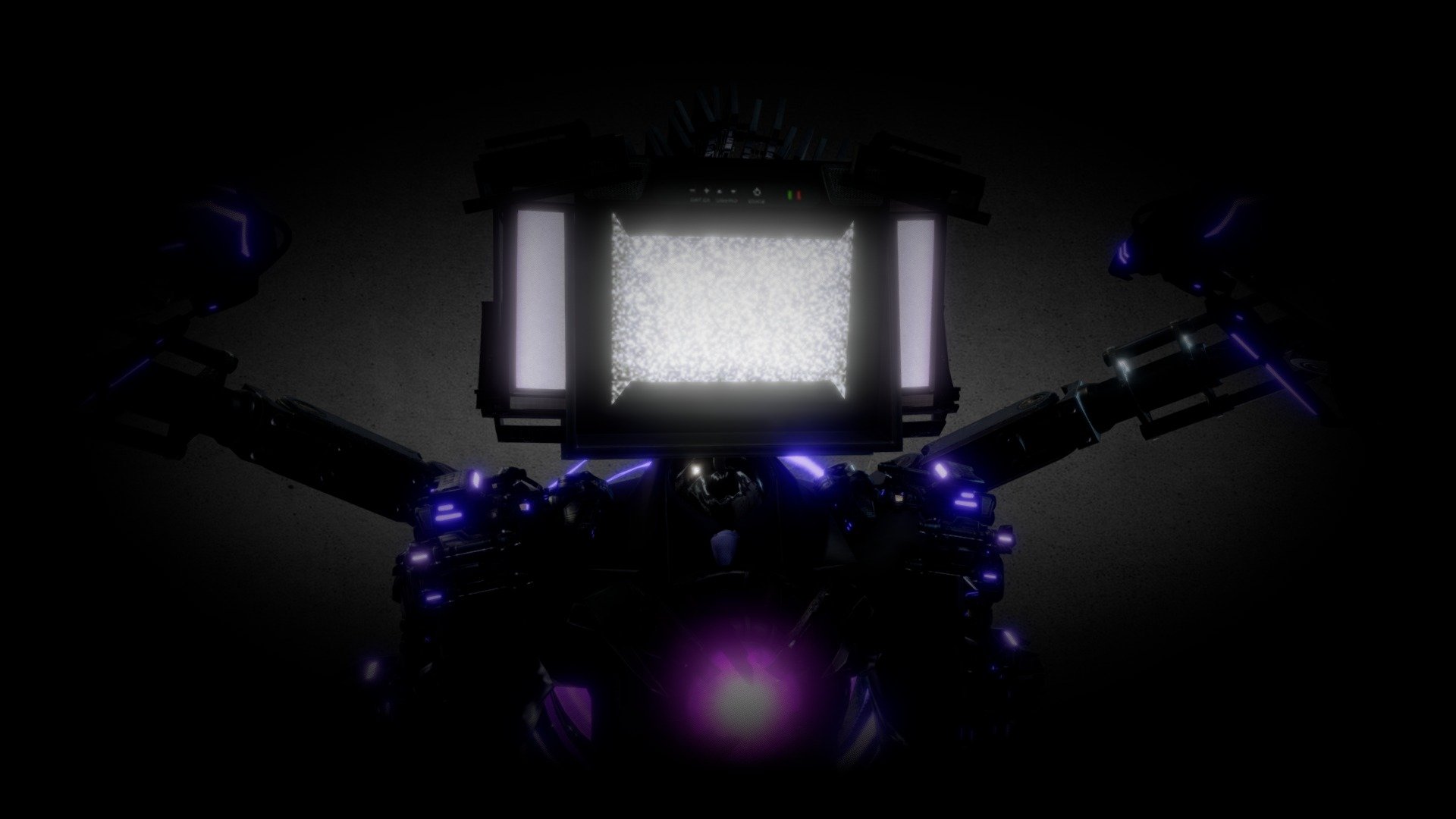 Dydder large tv man (Dydder Floutin) - Download Free 3D model by ...