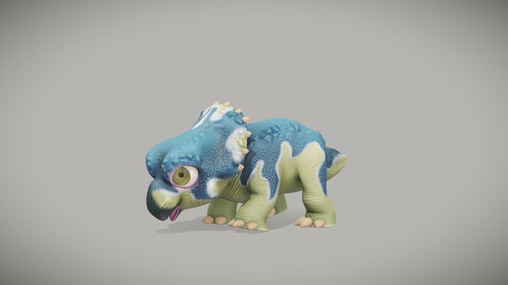 Protoceratops 3D models - Sketchfab