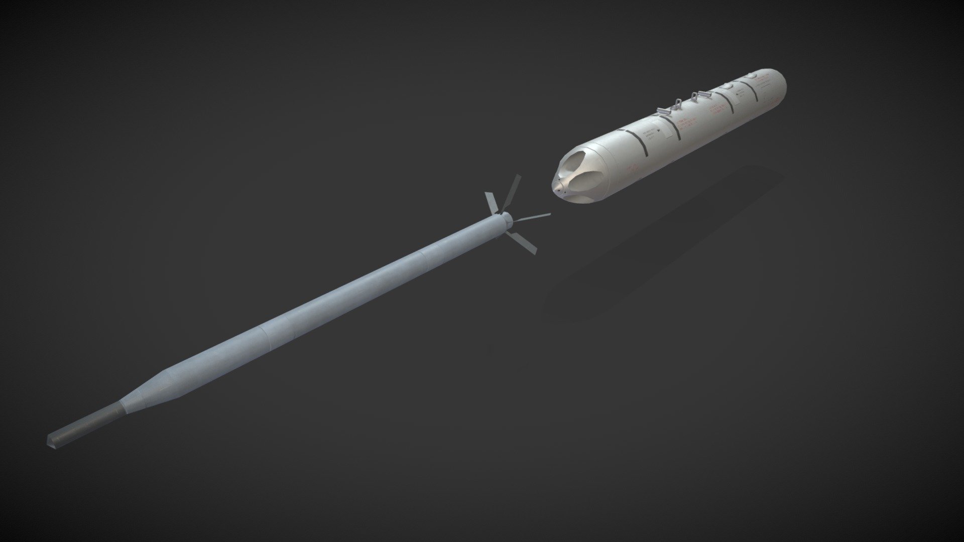B-13 Rocket Pod - Buy Royalty Free 3D model by pukamakara [b60997a ...