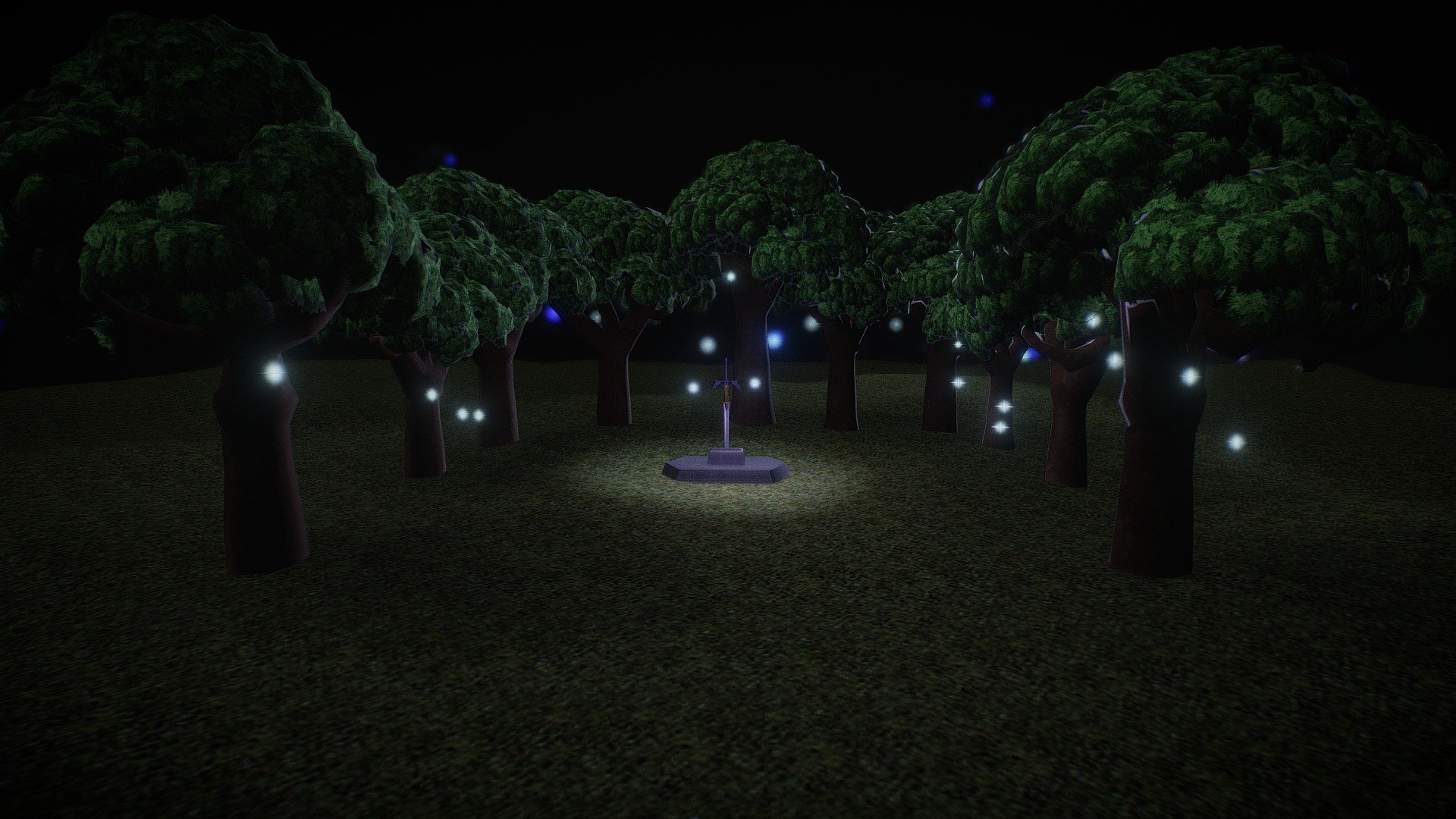 Escena TLOZ Master Sword - 3D model by VastoGrim [b609b33] - Sketchfab