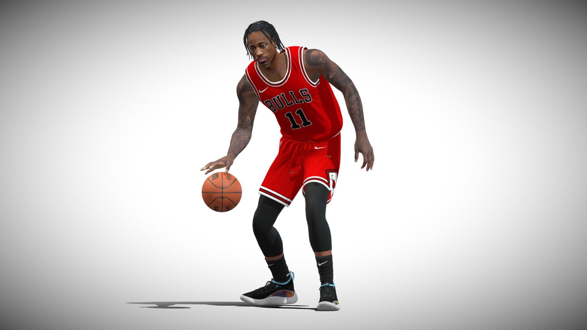 3D Rigged De Mar Derozan NBA - 3D model by NBA basketball player ...