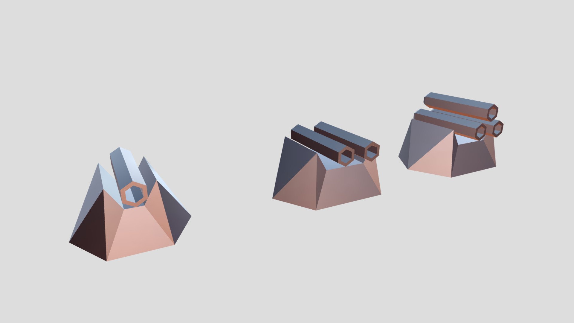 Simple Tower Canons Three - Download Free 3D model by Trockk (@Timrockk ...