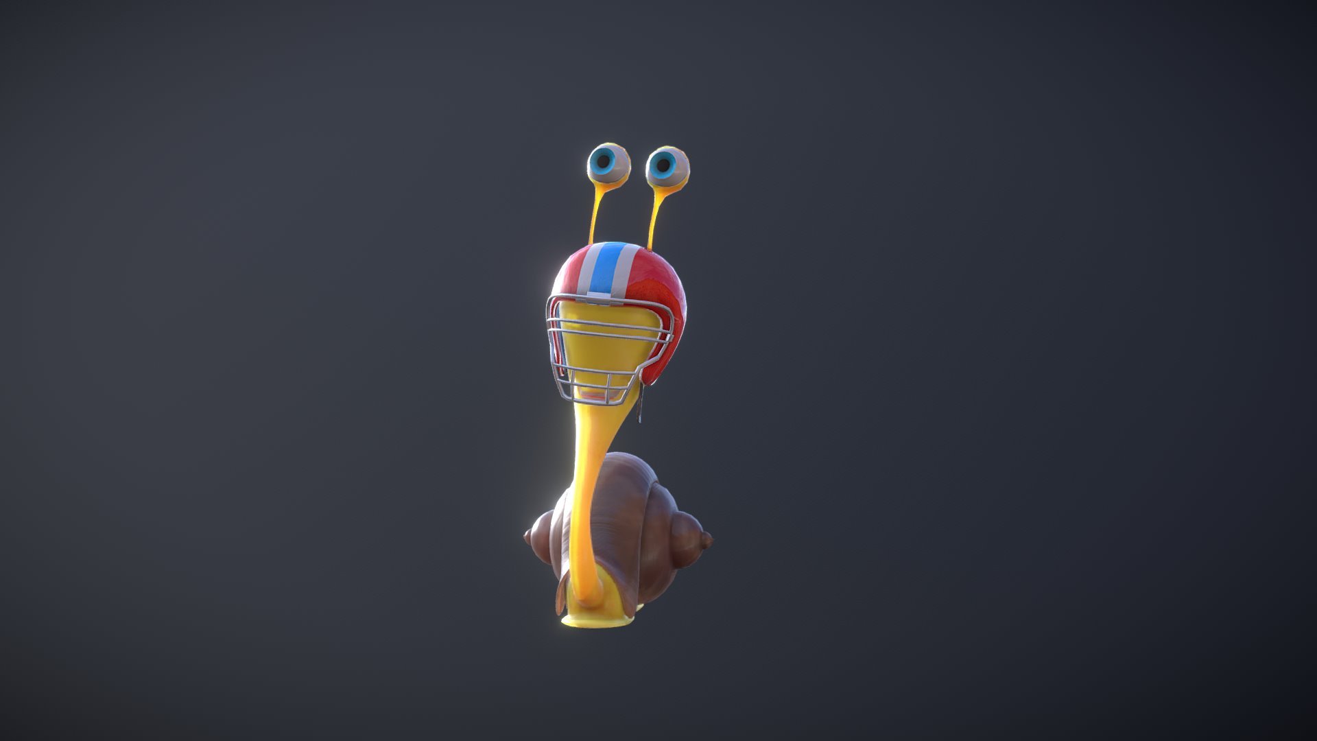 Snail-ToonAnimation - 3D model by QubeLuz [b60b546] - Sketchfab