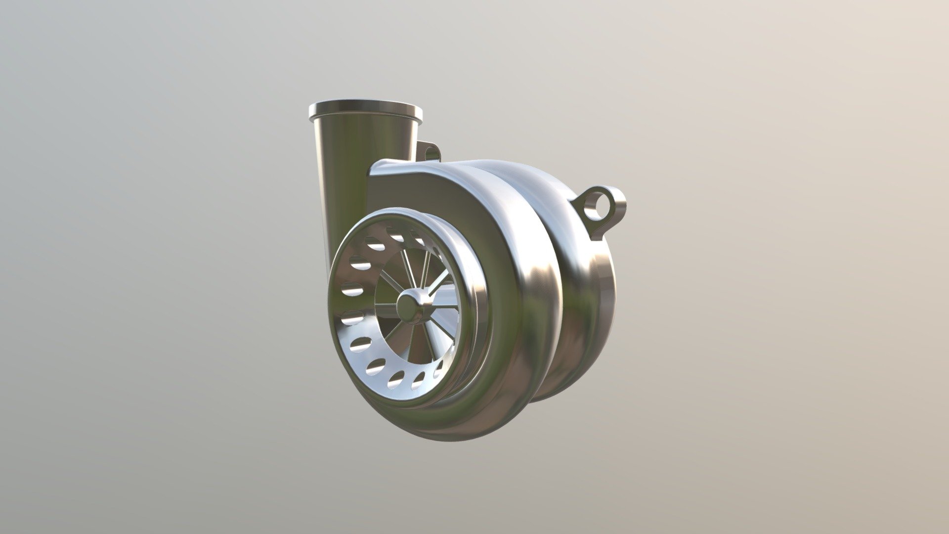 Keychain turbo - 3D model by Notorious Parts (@notoriousparts) [b60dbc1 ...