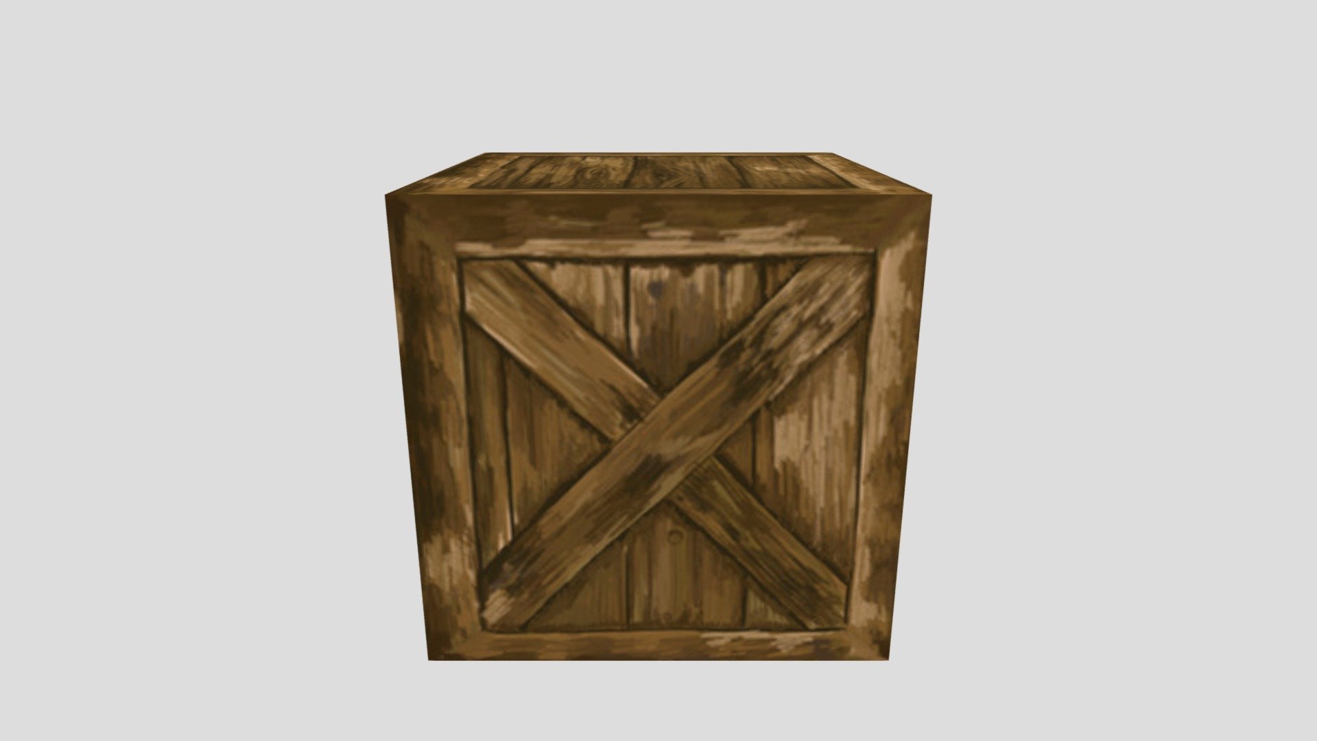 Wood cube - 3D model by Julia B (@Kiteq) [b60df1a] - Sketchfab