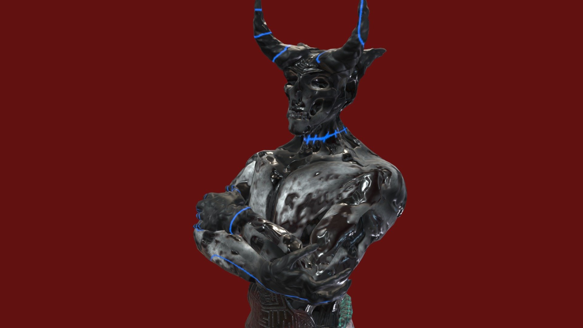 Demon - 3D model by SerGezz [b60e284] - Sketchfab