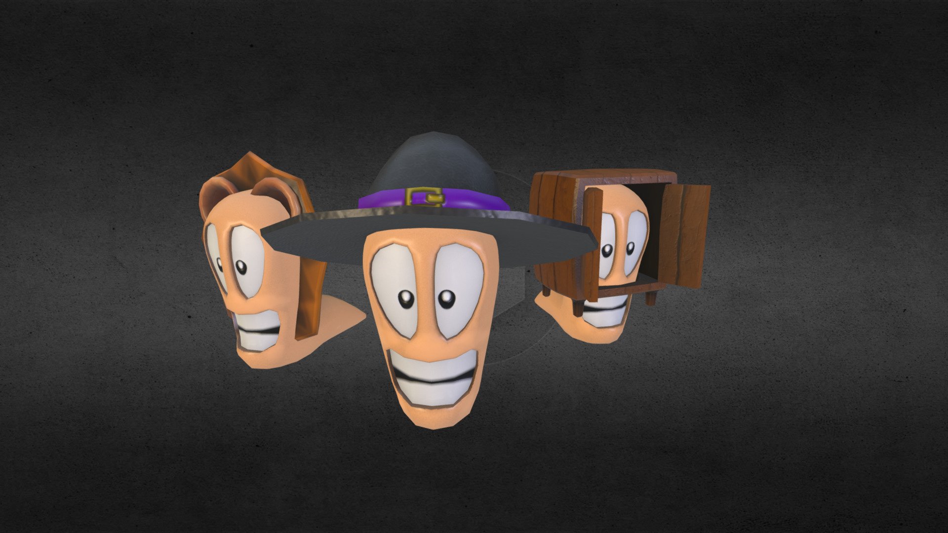 The Worm The Witch And The Cupboard - Download Free 3D model by ...