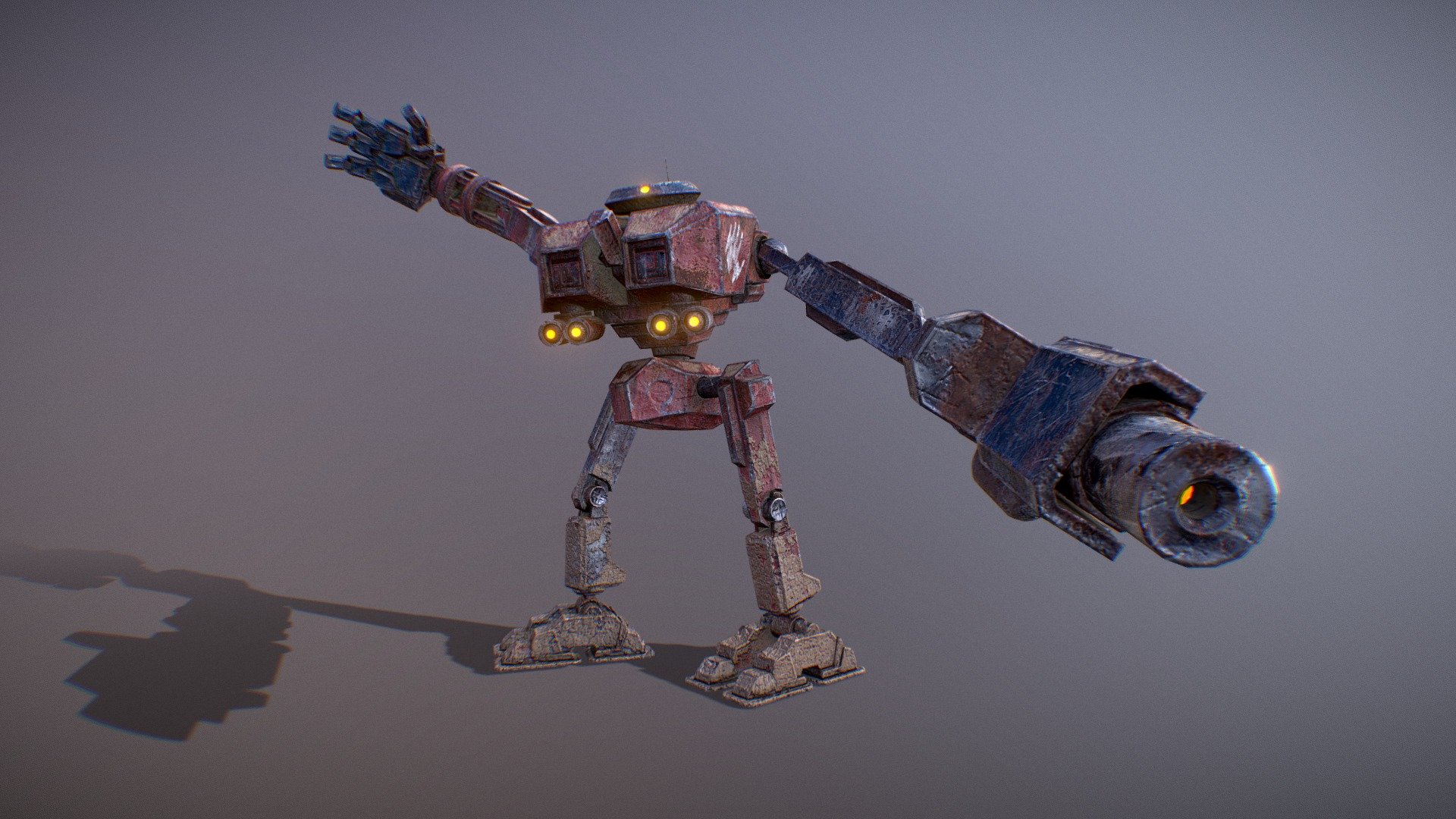 DAE_PBR_Robot - 3D model by Florian_Heynen [b610561] - Sketchfab