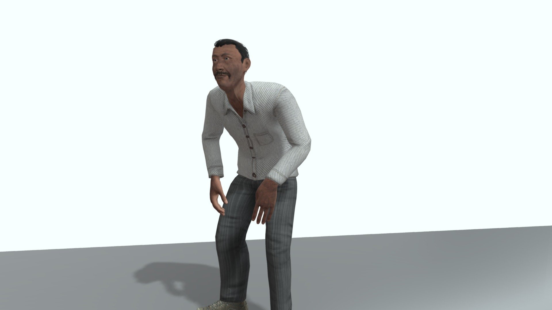 Ethiopian Male Elder - 3D model by wondiealexio [b611602] - Sketchfab