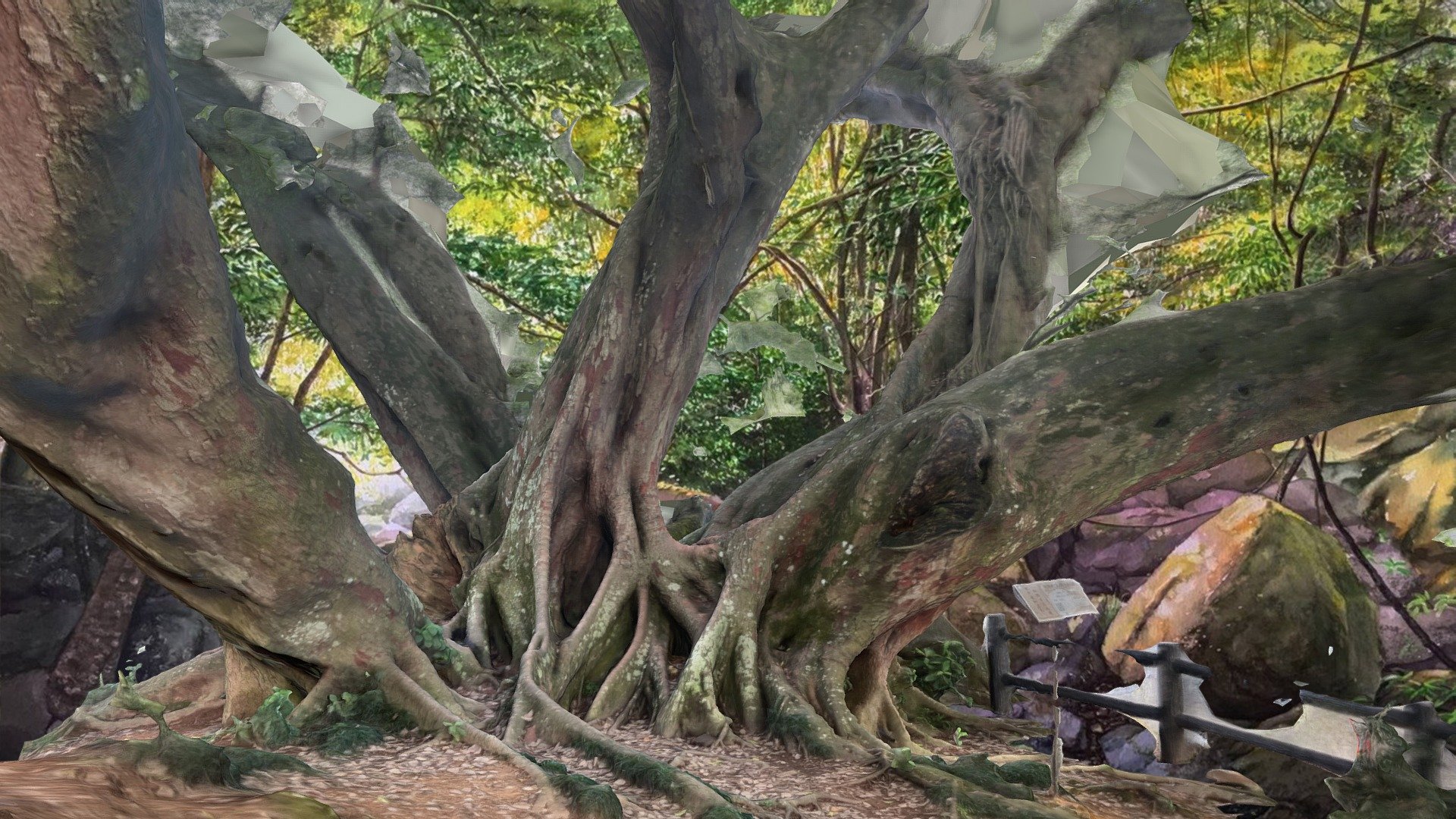 畲族乡榕树 banyan tree - Buy Royalty Free 3D model by haibo (@haibo545001 ...