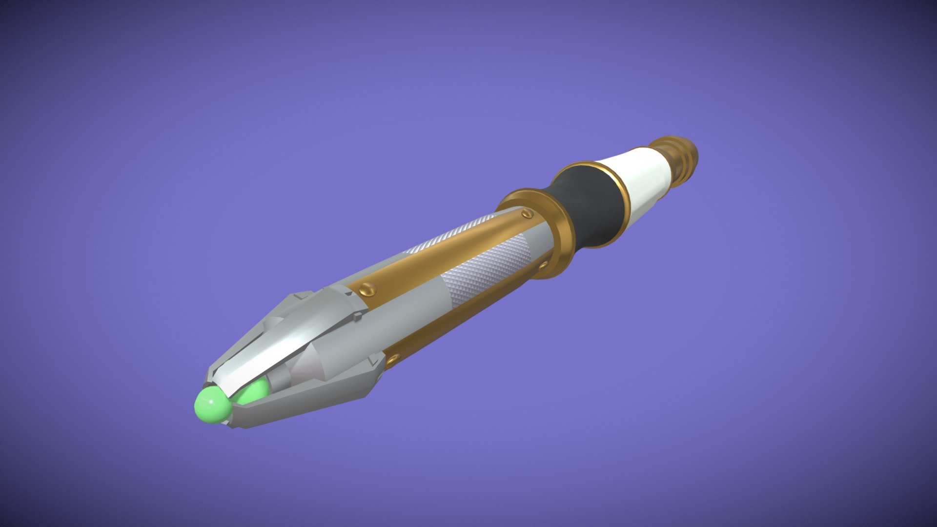 Sonic Screwdriver - Download Free 3D model by bungleboy [b612352 ...