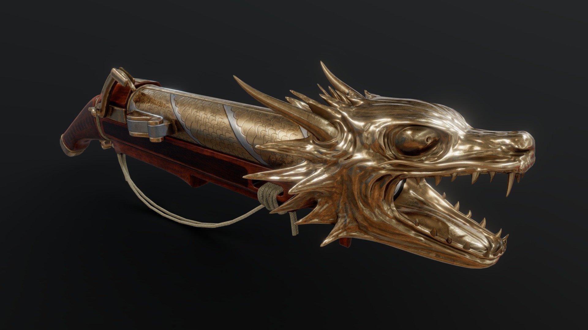 Dragon Cannon - Download Free 3D model by Al (@lightningocelot ...