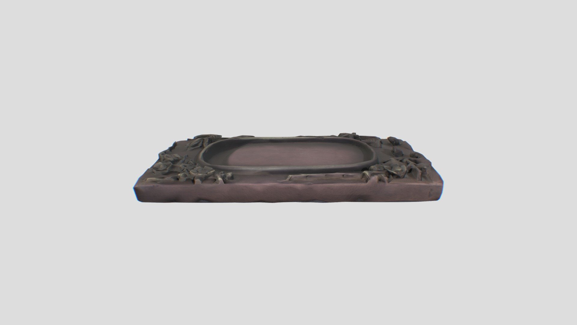 KCDF-벼루1(Inkstone 01) - Download Free 3D model by Korea Craft & Design ...