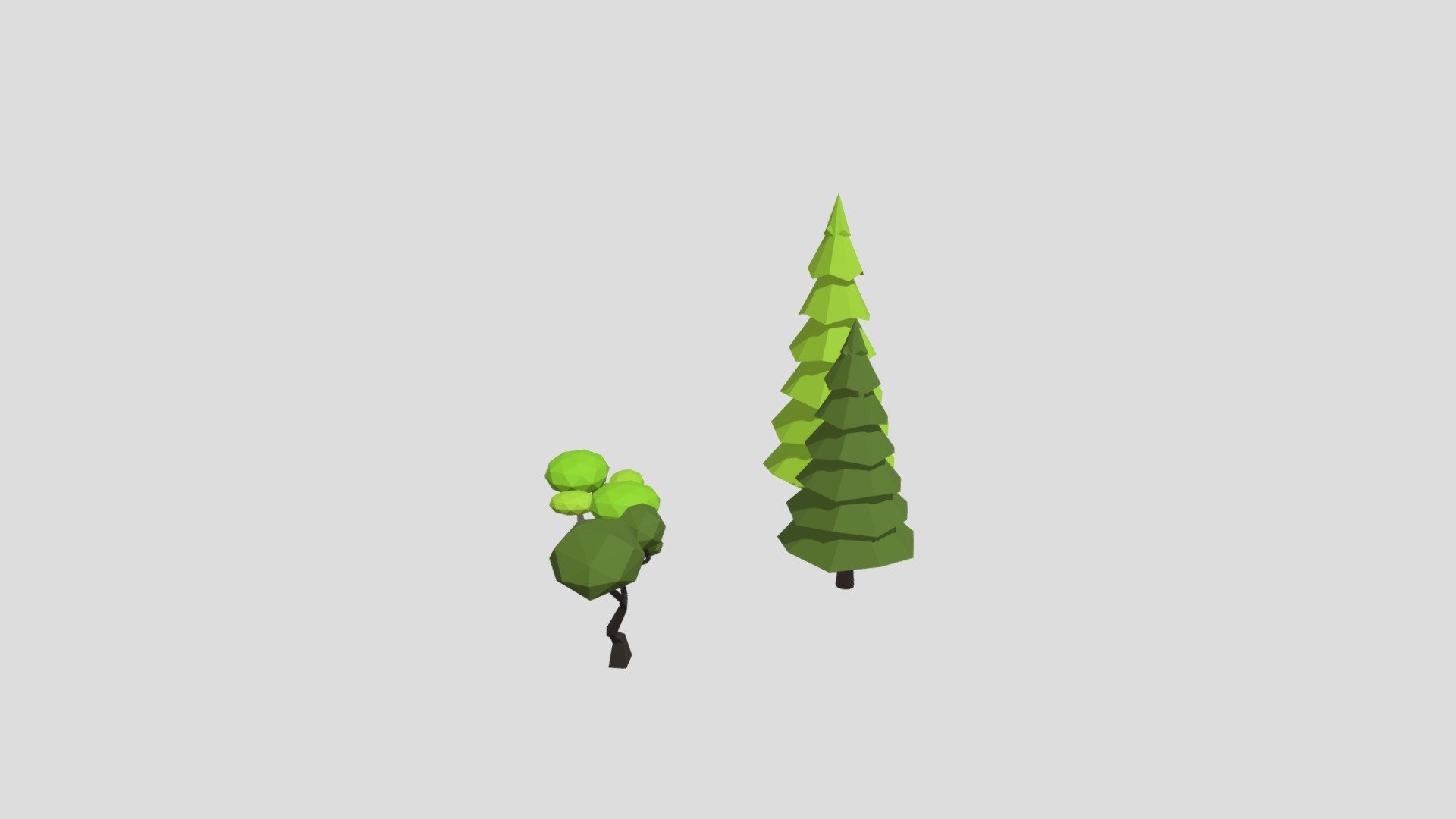 many trees - 3D model by Kenni (@kenny940521) [b61781e] - Sketchfab