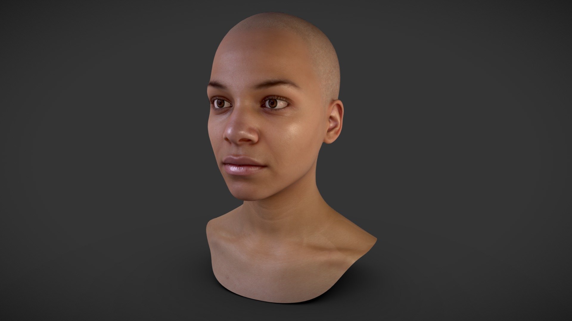 Female Head Scan_01 - 3D model by Infinite Forms 3D (@InfiniteForm3D ...