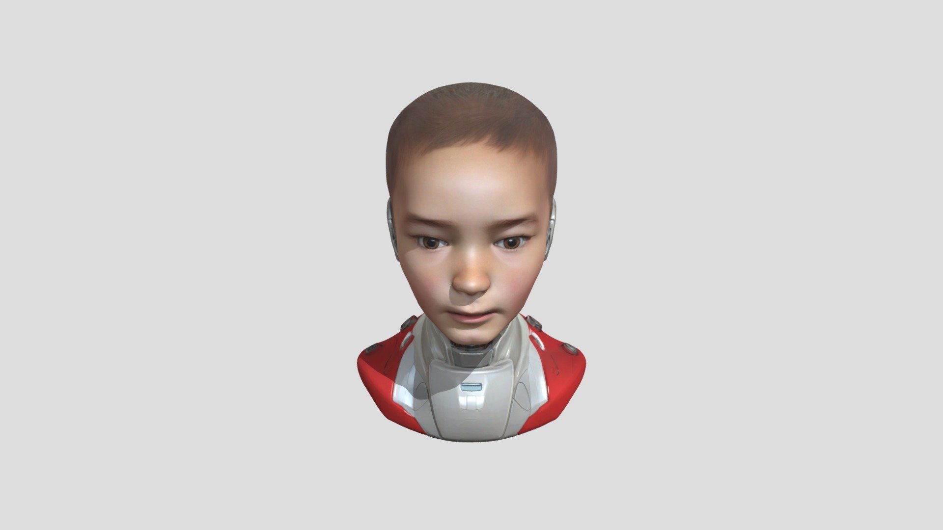 Cyborg Child, simulant from the creator - 3D model by tesfsh ...