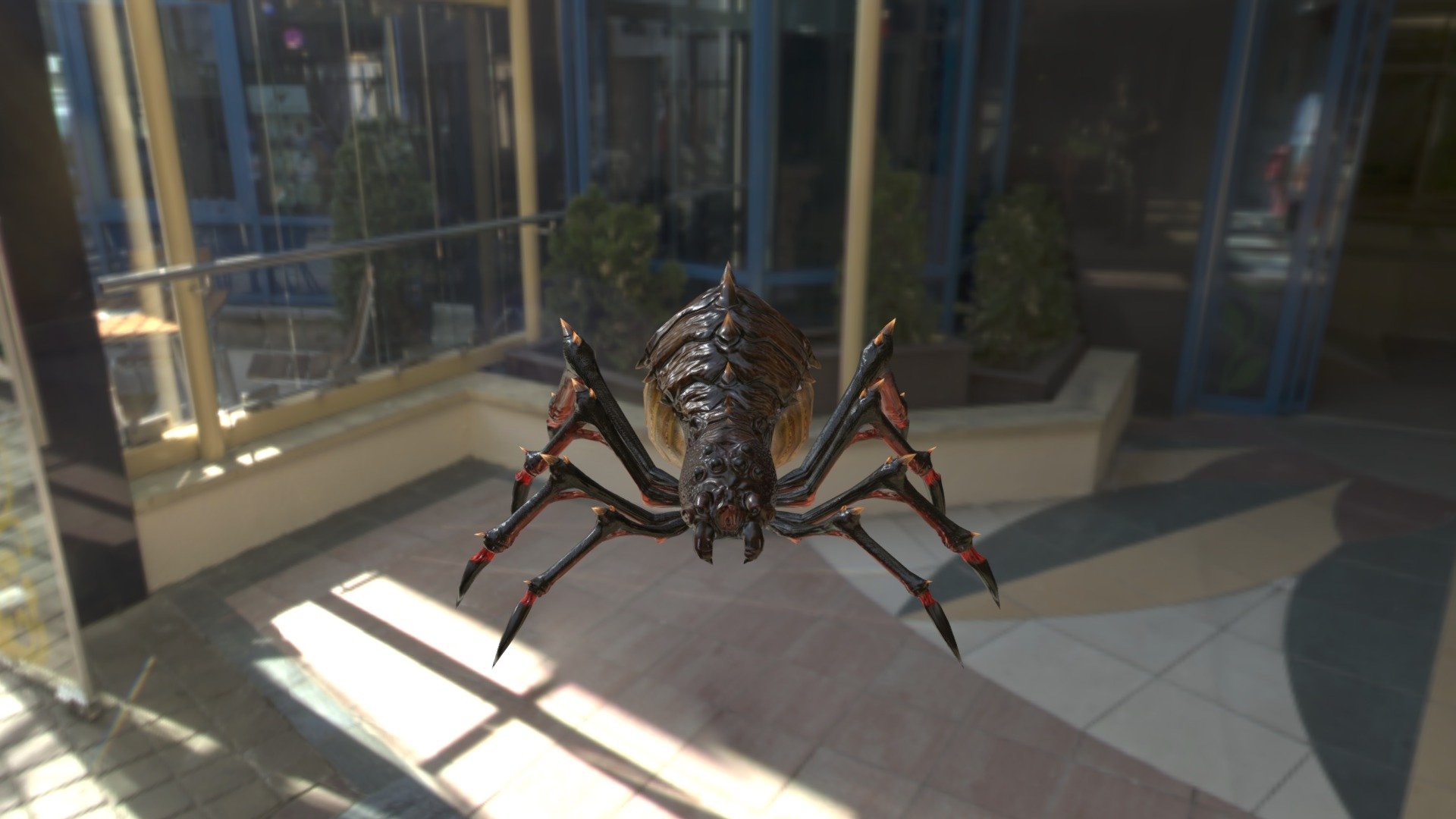 Spider - 3D model by wetpwnage [b61892c] - Sketchfab