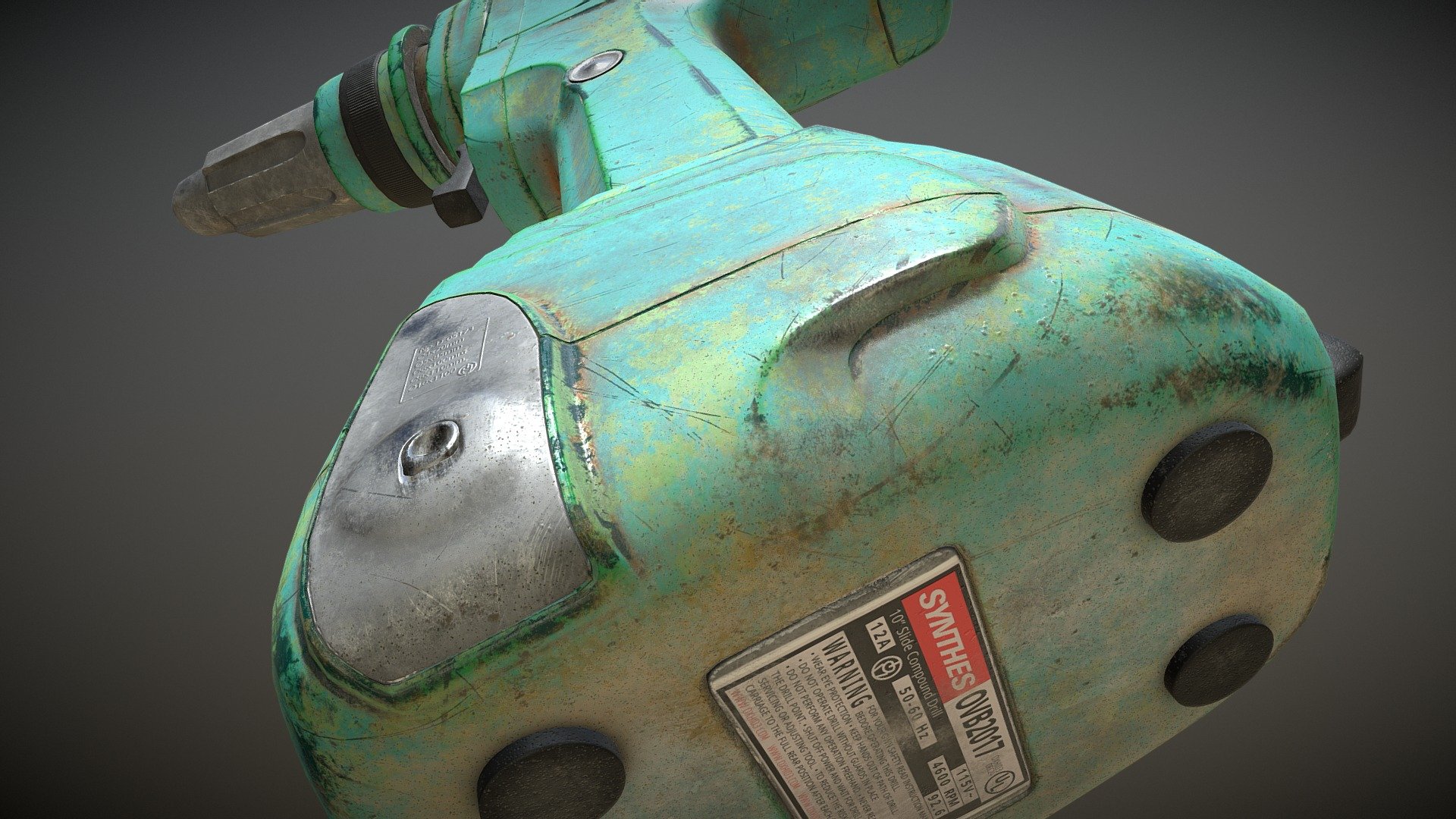 Synthes Battery Reamer/Drill - 3D model by oxhid3 [b61c970] - Sketchfab