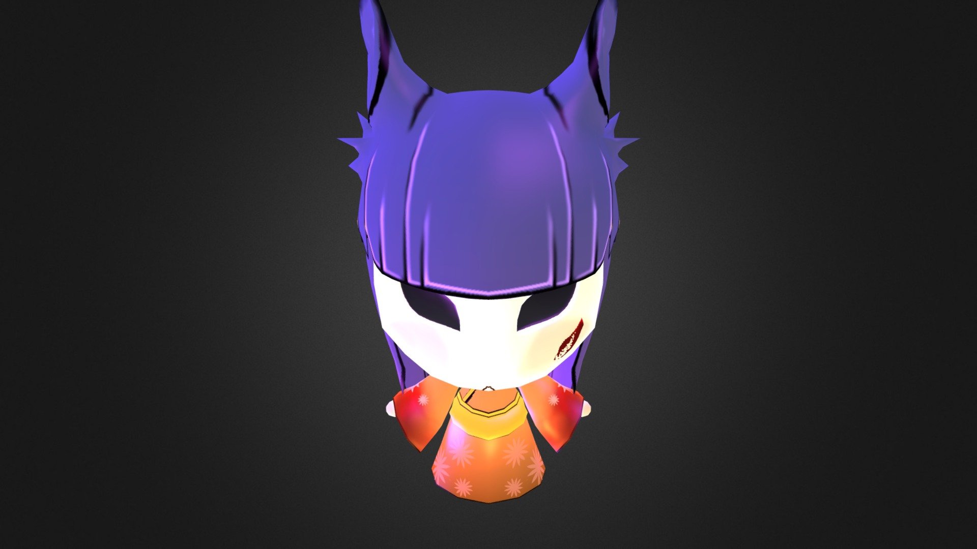 Bloody chibi cat - 3D model by Miller Morais (@millercg) [b61c980 ...