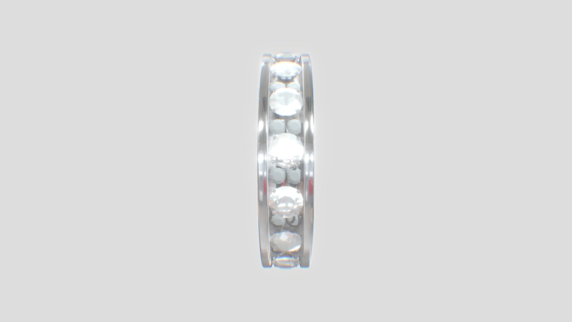 Ring_Concept2_White_Diamonds - 3D model by SuthernZero [b61d809 ...