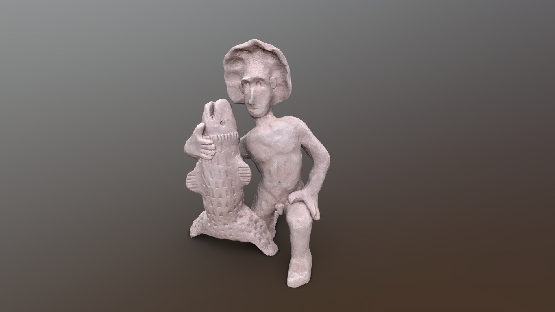 Fish Guy - 3D model by ShacharWeis [b61dac5] - Sketchfab