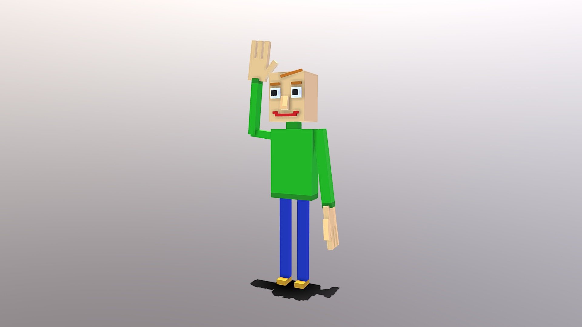 Baldi - 3D model by Jaxon_Mc_Cloud (@christianxnorway) [b61e855 ...