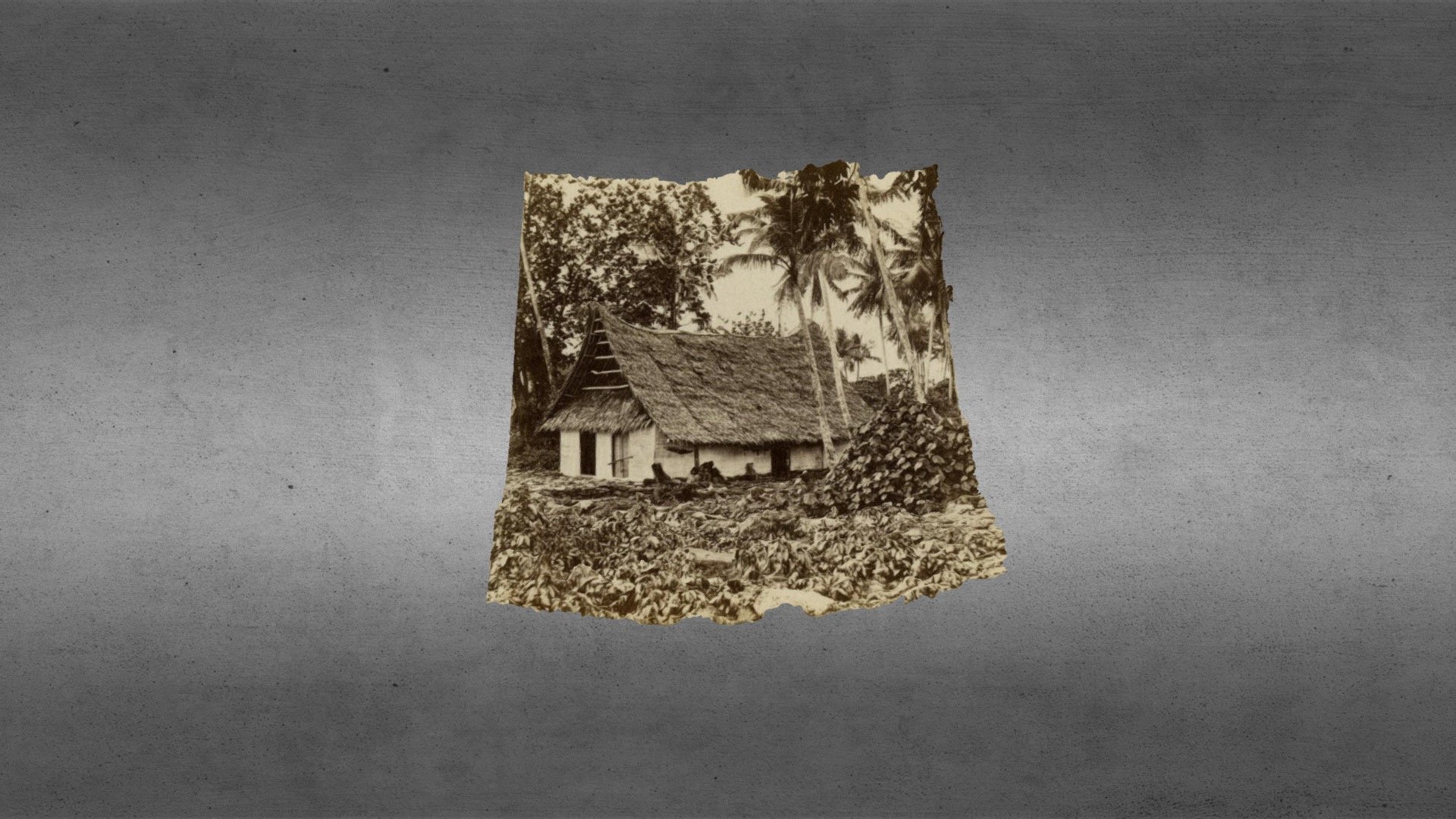 House on Kosrae (formerly Kusaie), Micronesia - Download Free 3D model ...