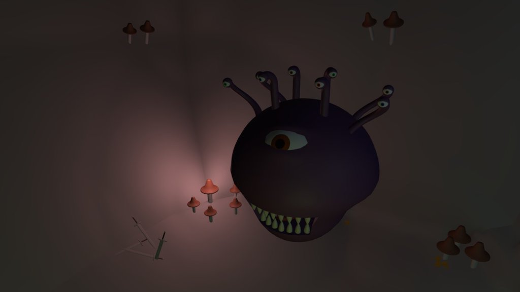 Beholder Lair GreyBox - 3D model by Paul Magnus (@paulmag) [b61fe49 ...