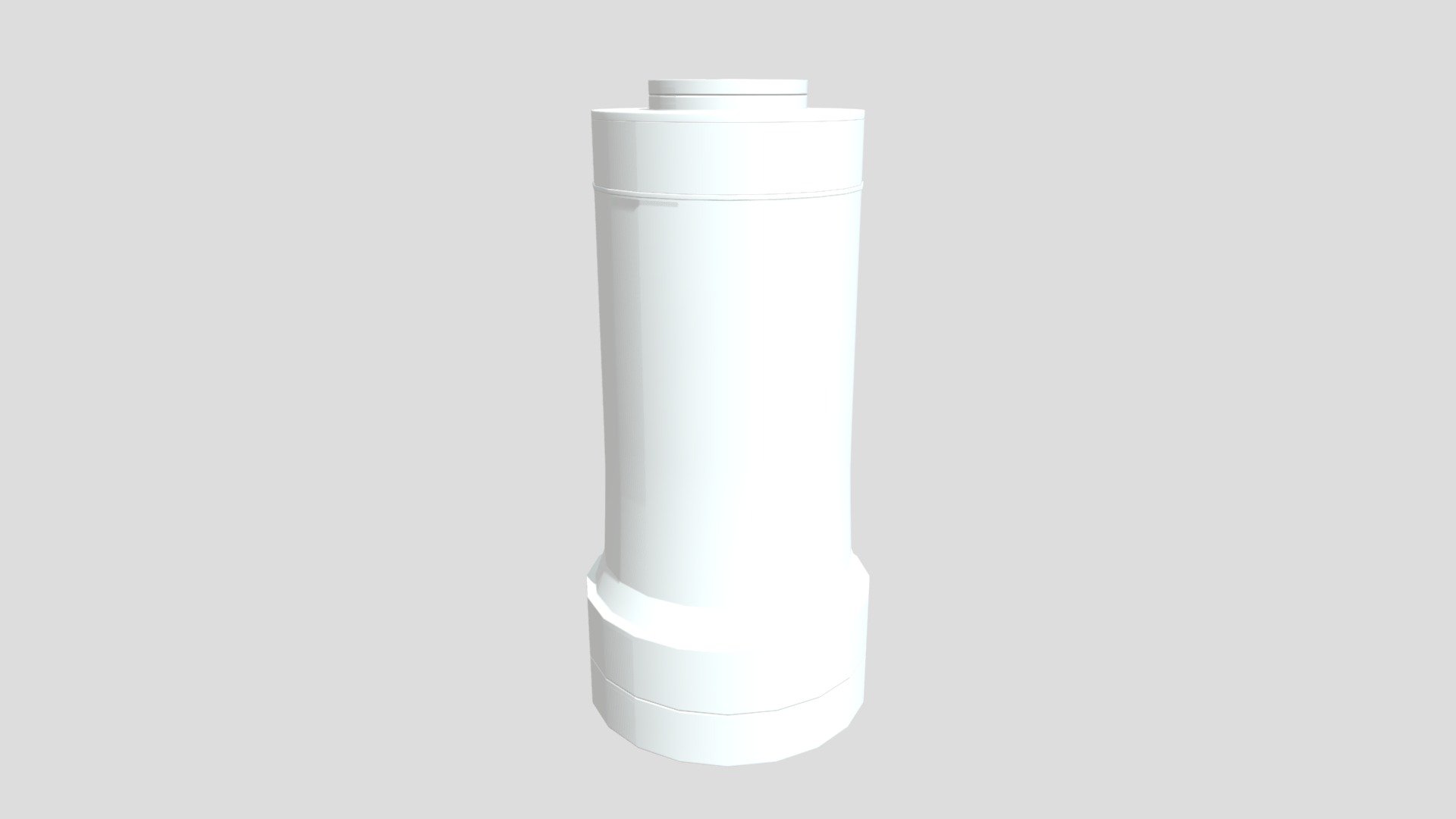 3D low poly, Sci-Fi Cylinder Prop - 3D model by ScottPritchard [b620798 ...