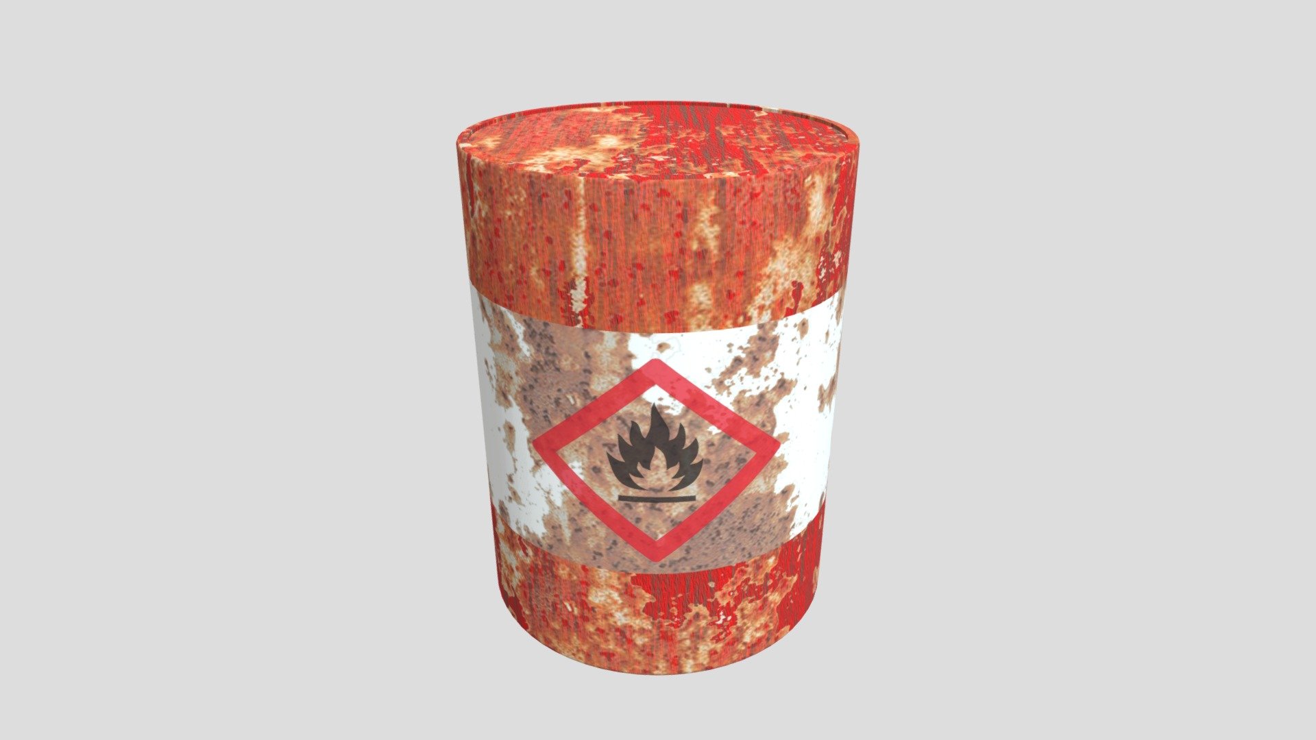 Explosive Barrel - 3D model by KysAdventures [b62378b] - Sketchfab