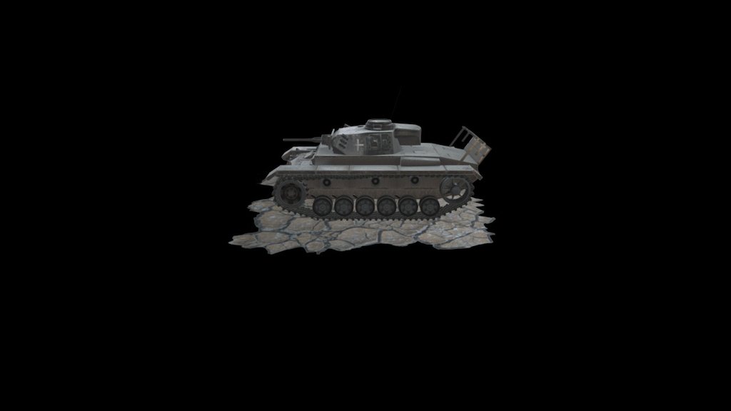 Tank Panzer III - 3D model by The_LLirik [b6252ce] - Sketchfab